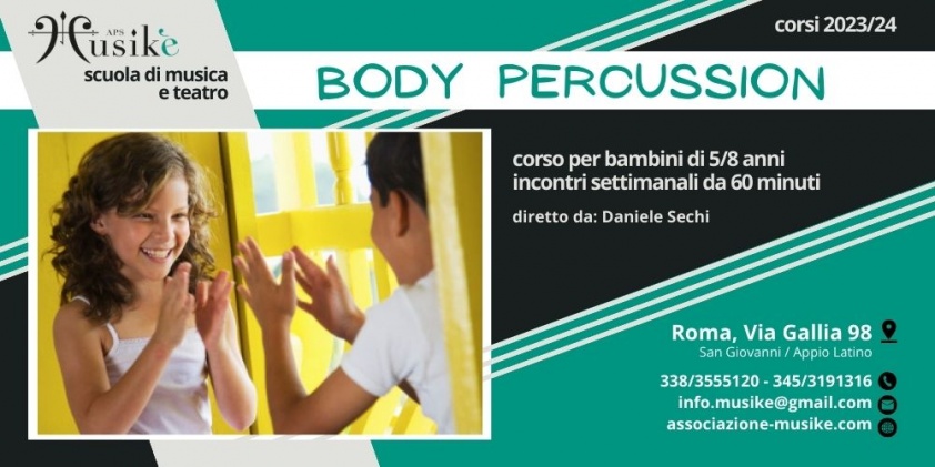 Body Percussion - metodo BAPNE | Associazione Musikè